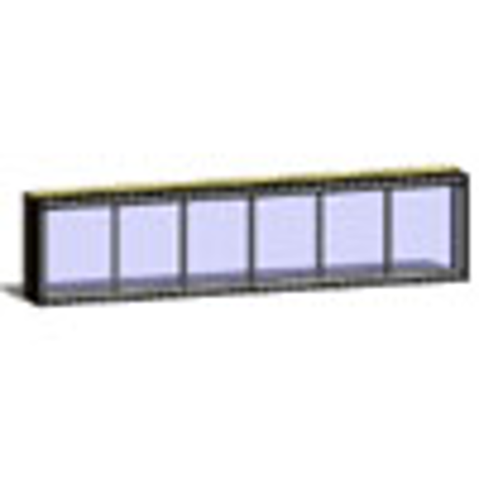 BIM objects - Free download! Double Transom Unit for Architect Series ...