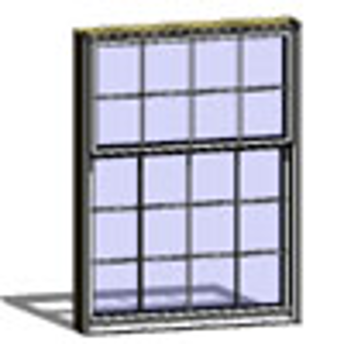 BIM objects - Free download! Designer Series® Double-Hung Window, Clad ...