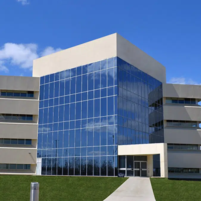 BIM objects - Free download! SunGuard® SNR 43, CrystalBlue Glass ...