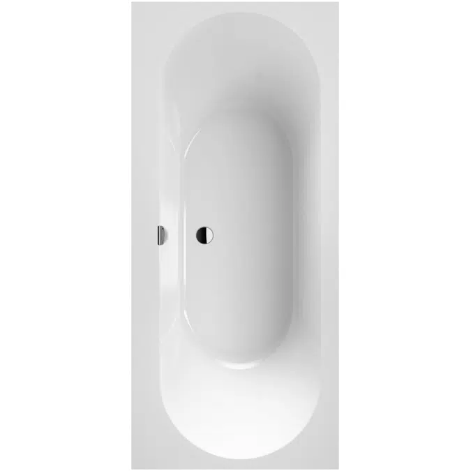 BIM objects - Free download! Oberon 2.0 Rectangular bath | BIMobject