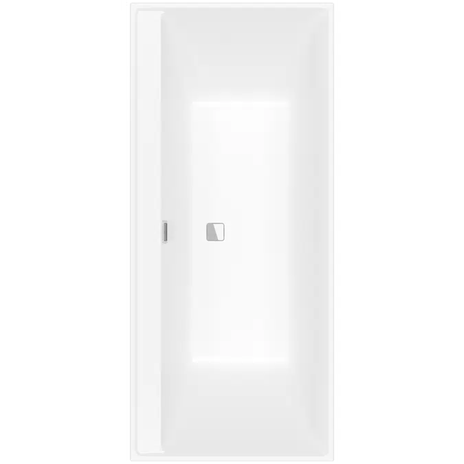 BIM objects - Free download! Collaro Rectangular bath | BIMobject