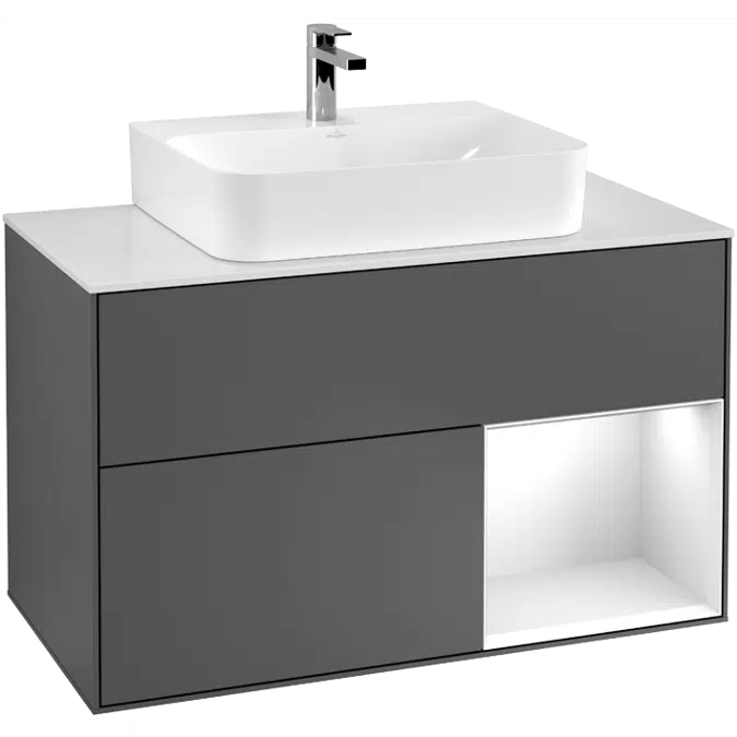 BIM objects - Free download! Finion Vanity unit | BIMobject
