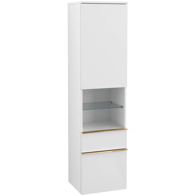 BIM objects - Free download! Venticello Tall cabinet | BIMobject