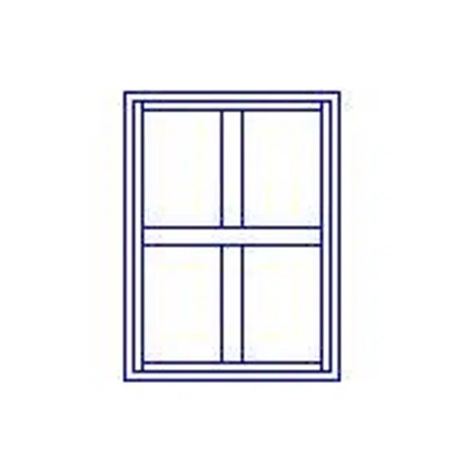 BIM objects - Free download! Series 3475 Thermal Fixed Window, 3-1/4 ...