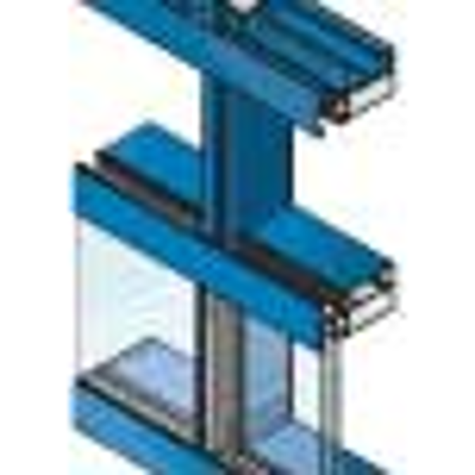 BIM objects - Free download! System 904 (T): 4" Quick Set for 3/4" to 1 ...