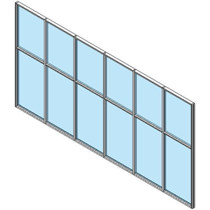 BIM objects - Free download! S401 Shear Block Framing - Inside Glazed ...