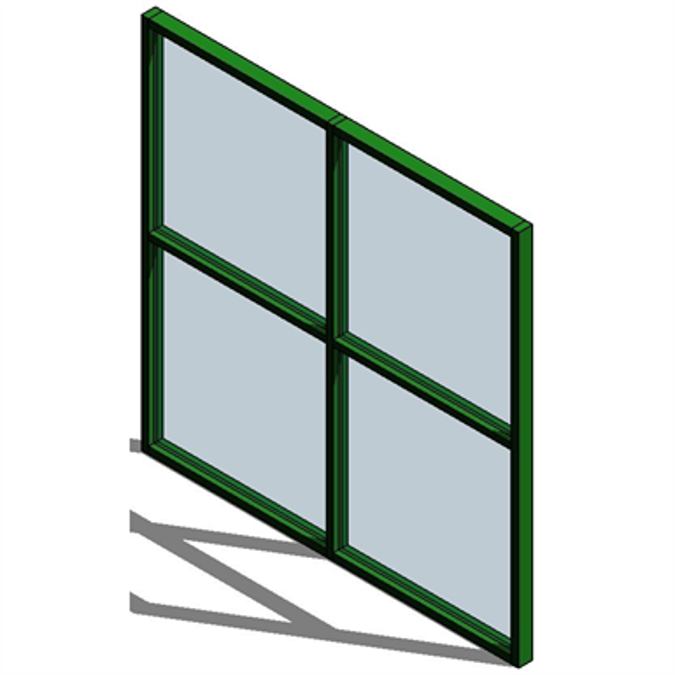 BIM objects - Free download! Storefront - Framing S402 | BIMobject