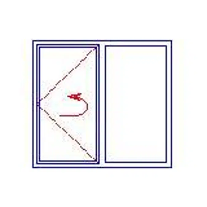 BIM objects - Free download! 810-I Series Windows - 810IC053 | BIMobject