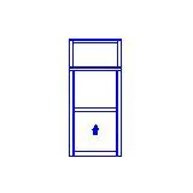 BIM objects - Free download! Series 3400 Non-Thermal Commercial Window ...