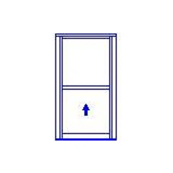 BIM objects - Free download! Series 3400 Non-Thermal Commercial Window ...
