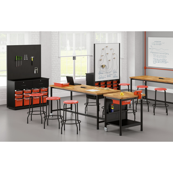 BIM objects - Free download! Maker tables and Workbenches | BIMobject