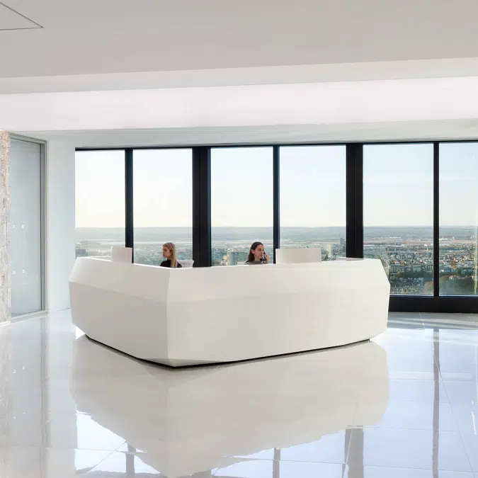 BIM objects - Free download! Fold Desk Configuration 2 | BIMobject