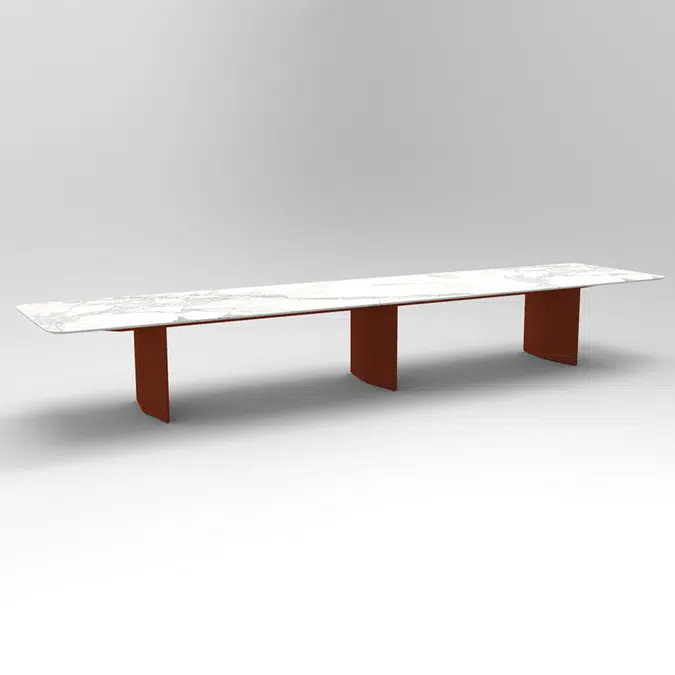 BIM objects - Free download! Join Table Stone Configuration 6 | BIMobject