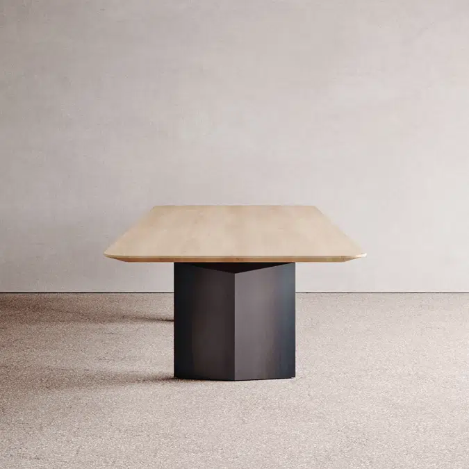 BIM objects - Free download! Join Table Wood Configuration 6 | BIMobject