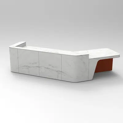 BIM objects - Free download! reception desk | BIMobject