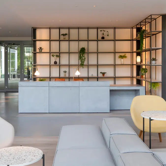 BIM objects - Free download! Lintel Desk Configuration 3 | BIMobject