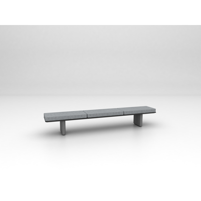 BIM objects - Free download! Bench Configuration 2 | BIMobject