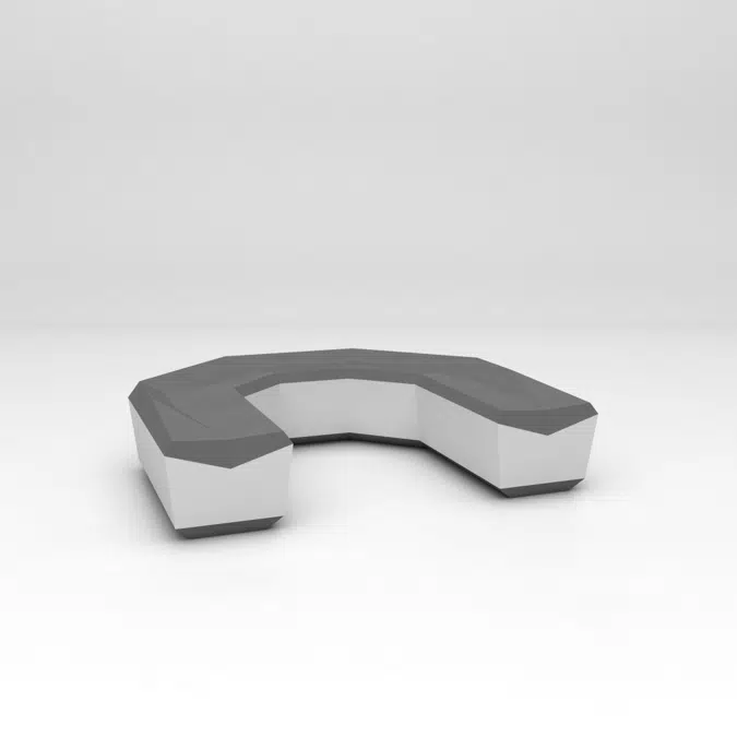 BIM objects - Free download! Fold Seating Configuration 6 | BIMobject