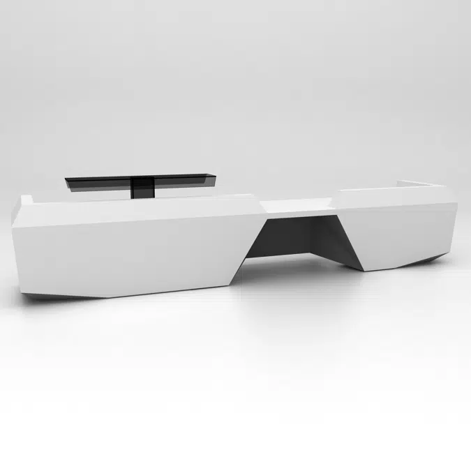 BIM objects - Free download! Fold Desk Configuration 4 | BIMobject