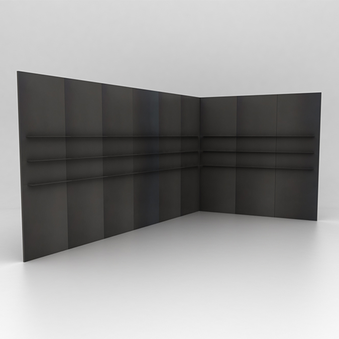 BIM objects - Free download! Metal Wall Panels Configuration 9 | BIMobject
