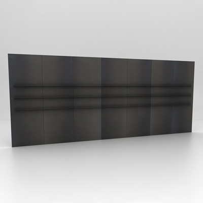 BIM objects - Free download! Metal Wall Panels Configuration 10 | BIMobject
