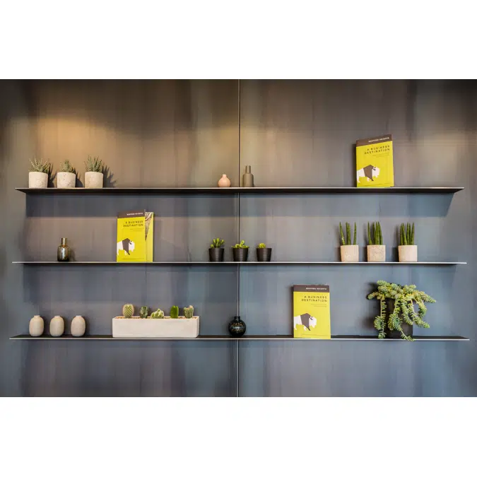 BIM objects - Free download! Metal Wall Panels Configuration 2 | BIMobject