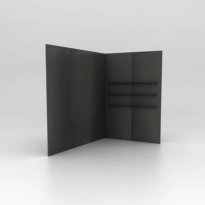BIM objects - Free download! Metal Wall Panels Configuration 8 | BIMobject
