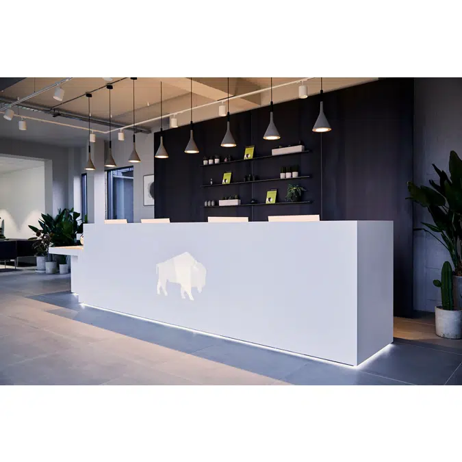 BIM objects - Free download! Metal Wall Panels Configuration 8 | BIMobject