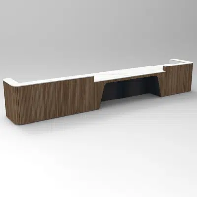 Objetos Bim - Download gratuito reception desk | BIMobject