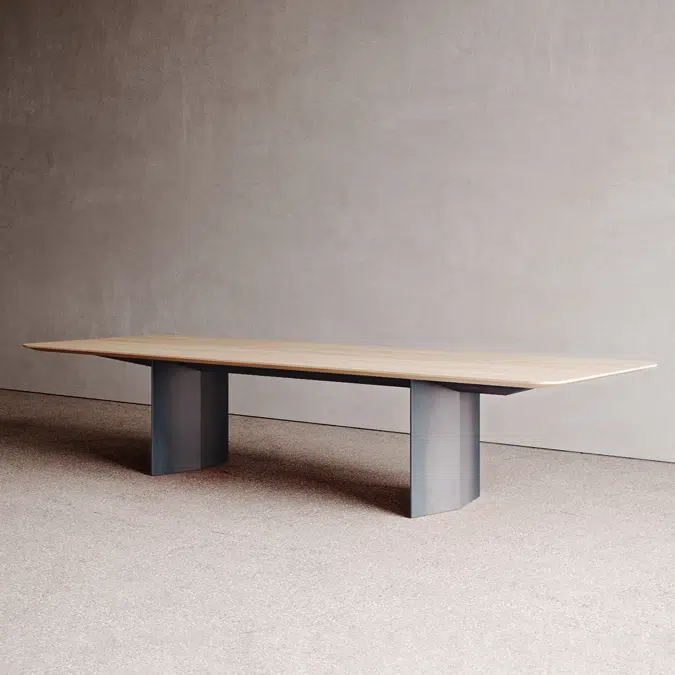 BIM objects - Free download! Join Table Wood Configuration 1 | BIMobject