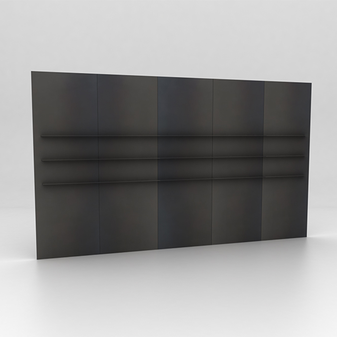 BIM nesneleri - Ücretsiz indirin! Metal Wall Panels Configuration 5 ...