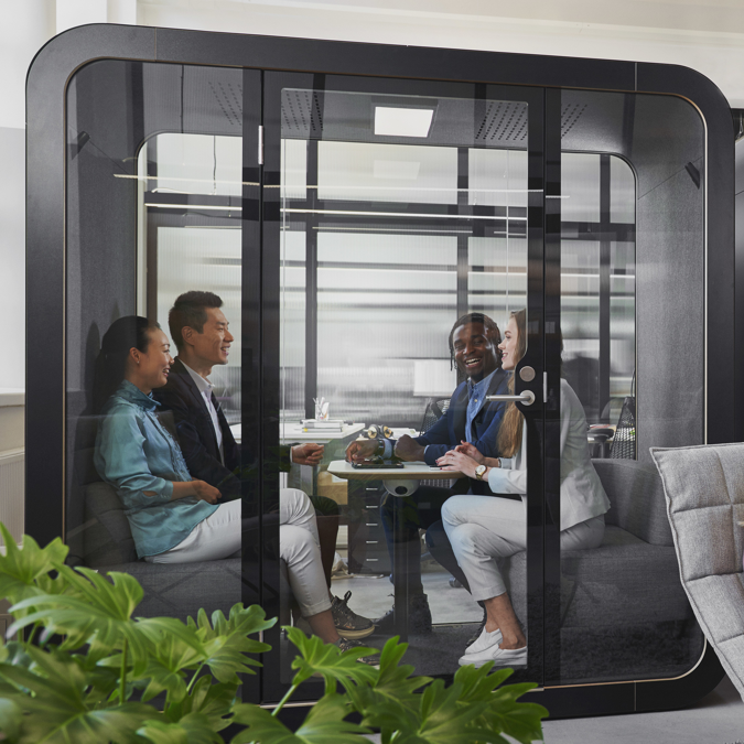 BIM-objecten – gratis downloaden! Framery Q - Soundproof meeting pod | BIMobject