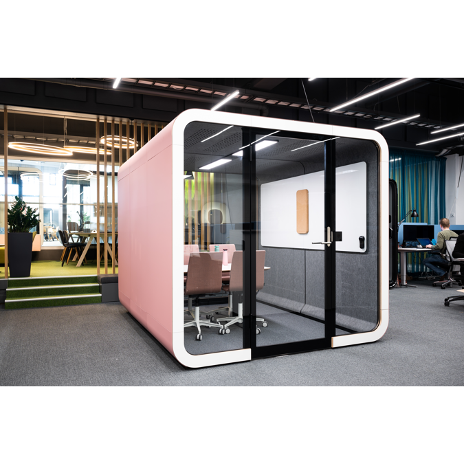 BIM objects - Free download! Framery 2Q - Soundproof meeting pod ...