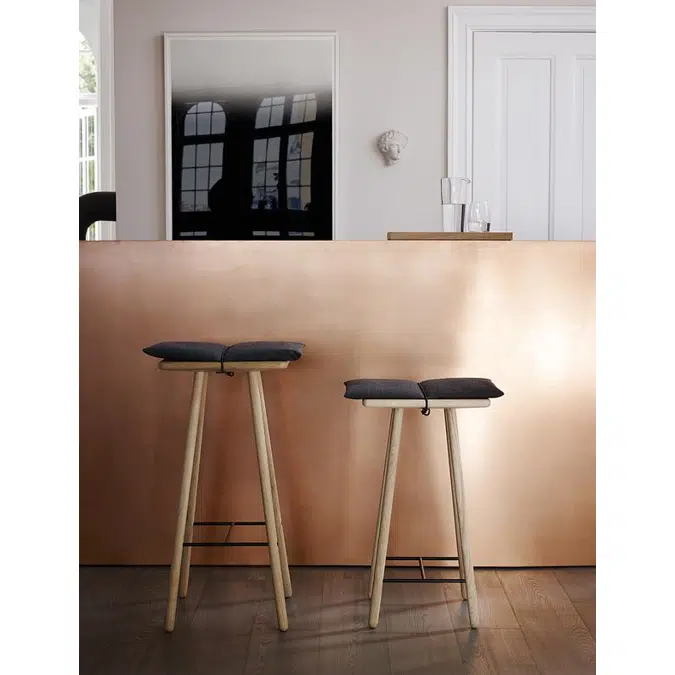 BIM objects - Free download! Georg Bar Stool Low | BIMobject
