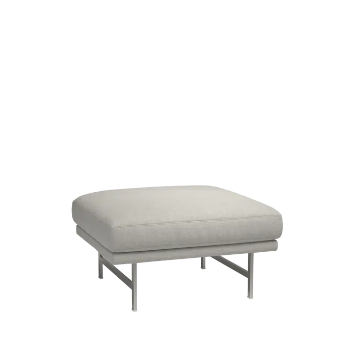 BIM objects - Free download! PL110S Lissoni Pouf | BIMobject