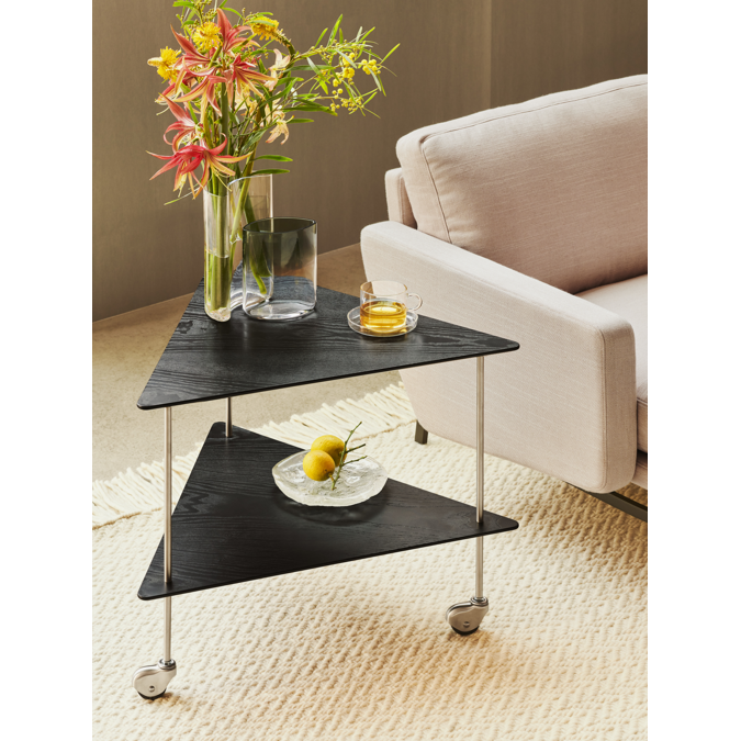 BIM objects - Free download! AJ Trolley Side table | BIMobject