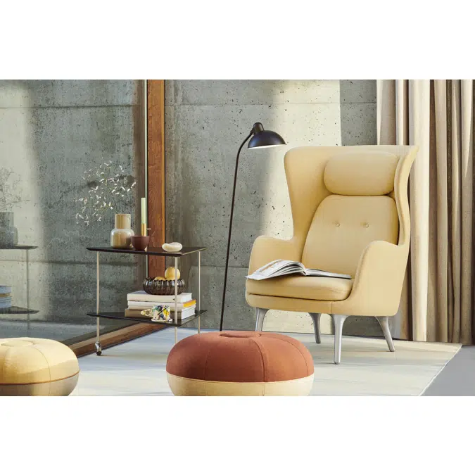 Objetos BIM - ¡Descarga gratis! AJ Trolley Side table | BIMobject