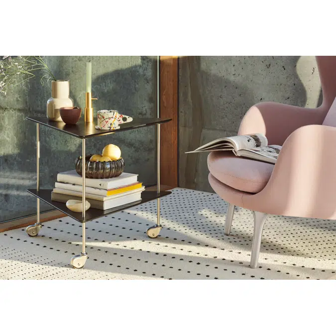 Objetos BIM - ¡Descarga gratis! AJ Trolley Side table | BIMobject