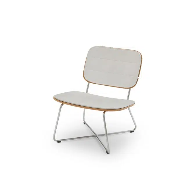BIM objects - Free download! Lilium Lounge Chair | BIMobject