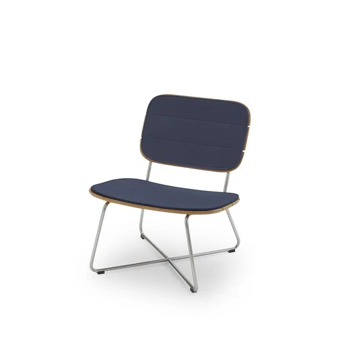 BIM objects - Free download! Lilium Lounge Chair | BIMobject