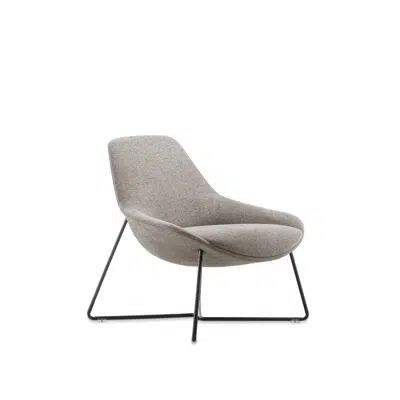BIM objects - Free download! Rockworth MARNI LOUNGE CHAIR (STAR BASE) | BIMobject