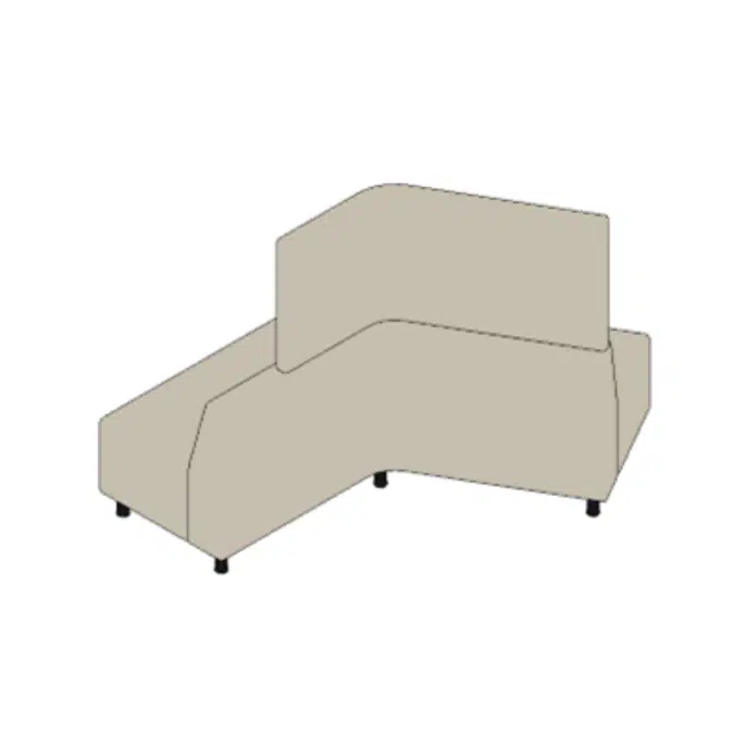 BIM objects - Free download! Rockworth Valo 120 Seat Internal with Back and Indental Panel ...