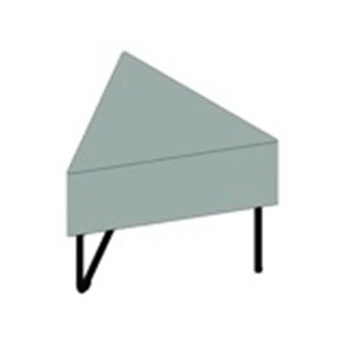 Objetos BIM - ¡Descarga gratis! Rockworth Mira Extension Triangle Sofa ...