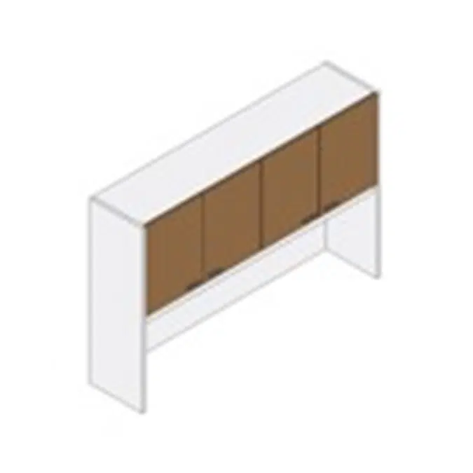 BIM objects - Free download! Rockworth Series 45 Upper Cabinet ...
