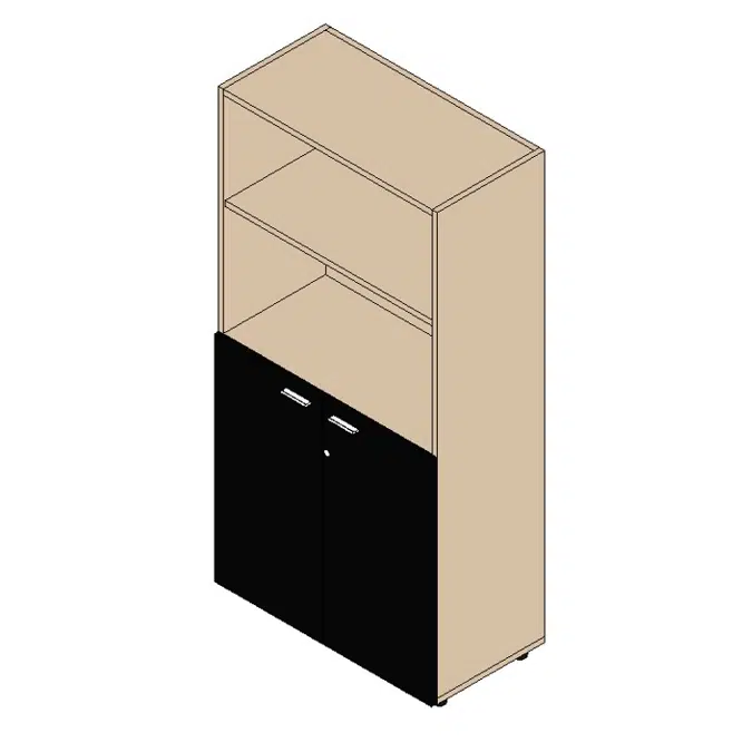 BIM objects - Free download! Rockworth Cabinet Freestanding Cabinet ...