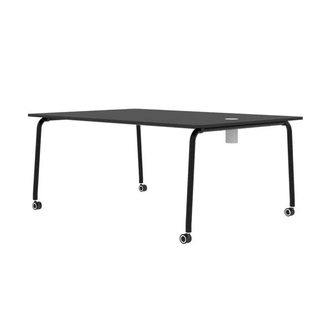 BIM objects - Free download! Rockworth SYNC S51 Mobile Meeting Table ...