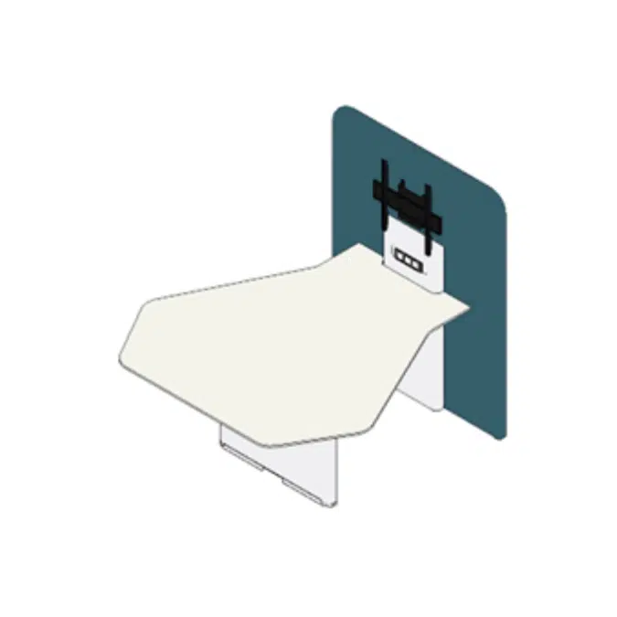 BIM objects - Free download! Rockworth Valo 740 H Multimedia Screen for Sofa 90 | BIMobject