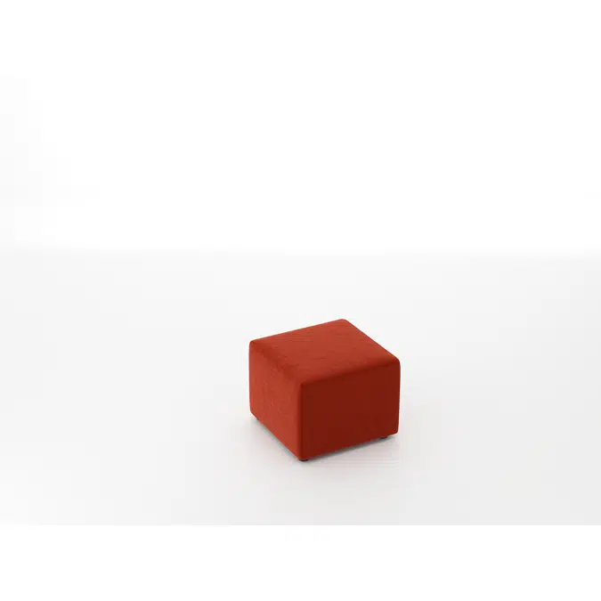 BIM objects - Free download! Rockworth Deva Stool - Square Stool Sofa ...