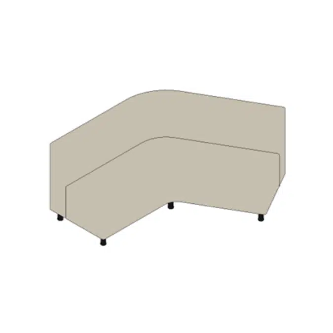 BIM objects - Free download! Rockworth Valo 120 Seat External with Back | BIMobject