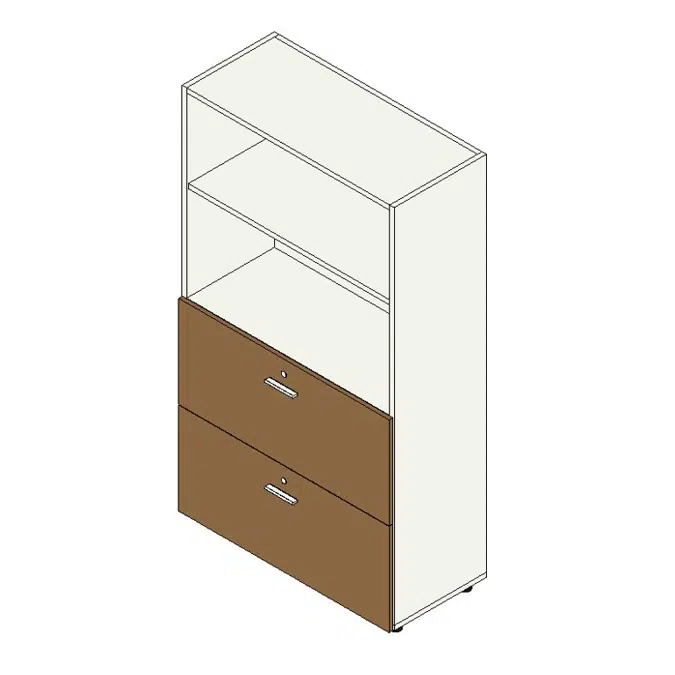 BIM objects - Free download! Rockworth Cabinet Freestanding Cabinet ...